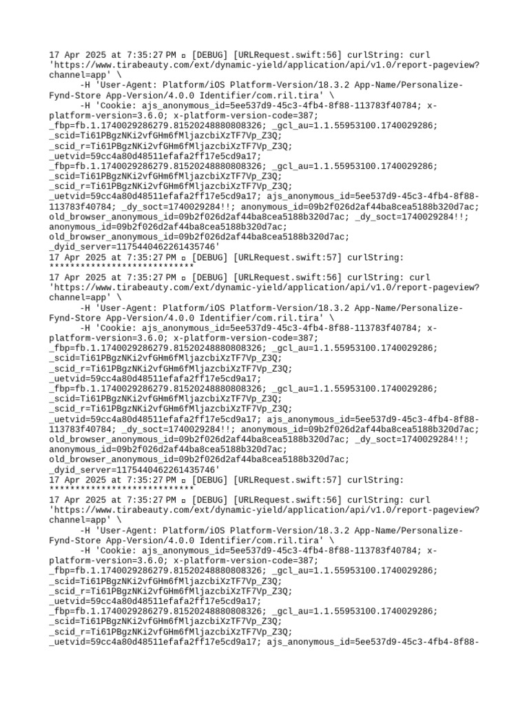 Logout Issue Logs2025!04!17 | PDF | Software