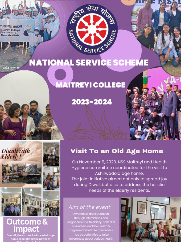 NSS Maitreyi College Community Initiatives | PDF | Environmental ...