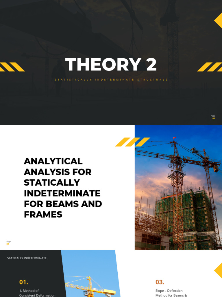 Theory 2 - Statistically Indeterminate Structures | PDF | Beam (Structure) | Bending