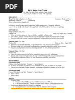 BTech_Student_Resume_Template | PDF