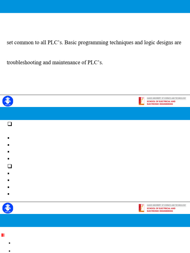 3.0 PLC Overview | PDF | Programmable Logic Controller | Input/Output