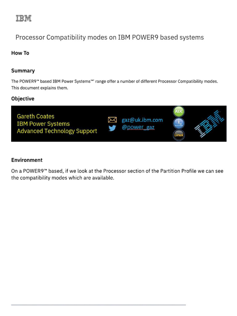 change processor ode | PDF