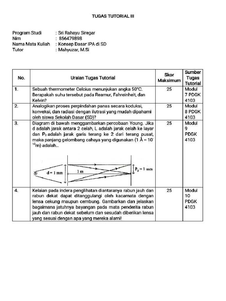 Tutorial 3 IPA | PDF