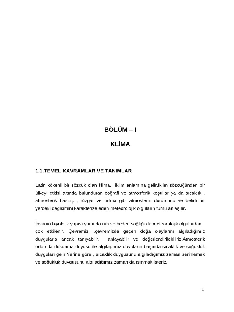 Klima | PDF
