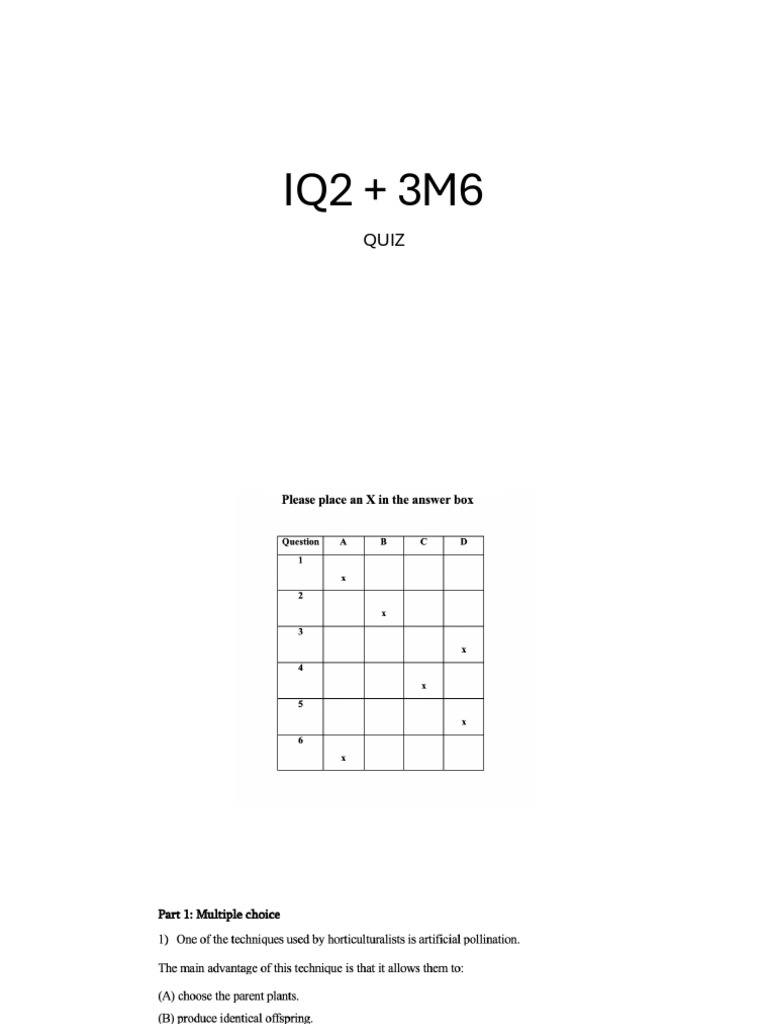 QUIZ iq2 iq3 m6 feedback | PDF