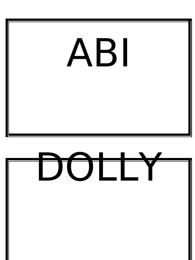 Name Tag | PDF