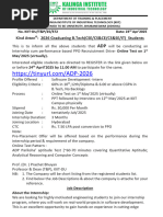 Dhee Coding Lab - 2025 Batch - SVEC - Notification | PDF | Educational ...