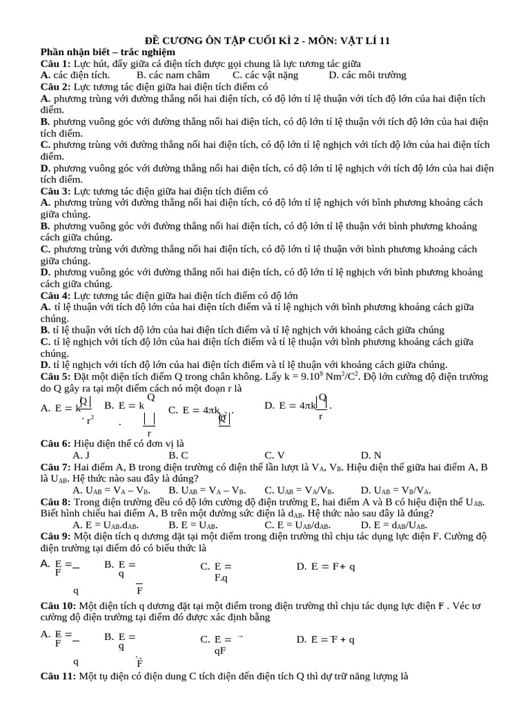 L11 CK2 Decuong | PDF
