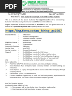 Registration For Cisco Women Internship Program - 2026 Graduating Batch ...