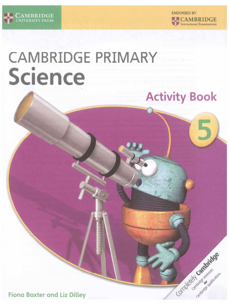 Cambridge Science Activity Book | PDF