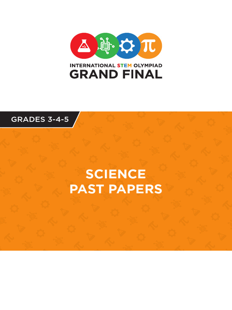 Science Past Papers for Grades 3-5 | PDF | Incandescent Light Bulb ...