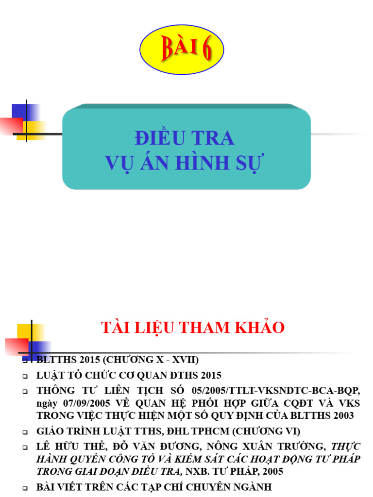 TTHS - Bai 6 | PDF