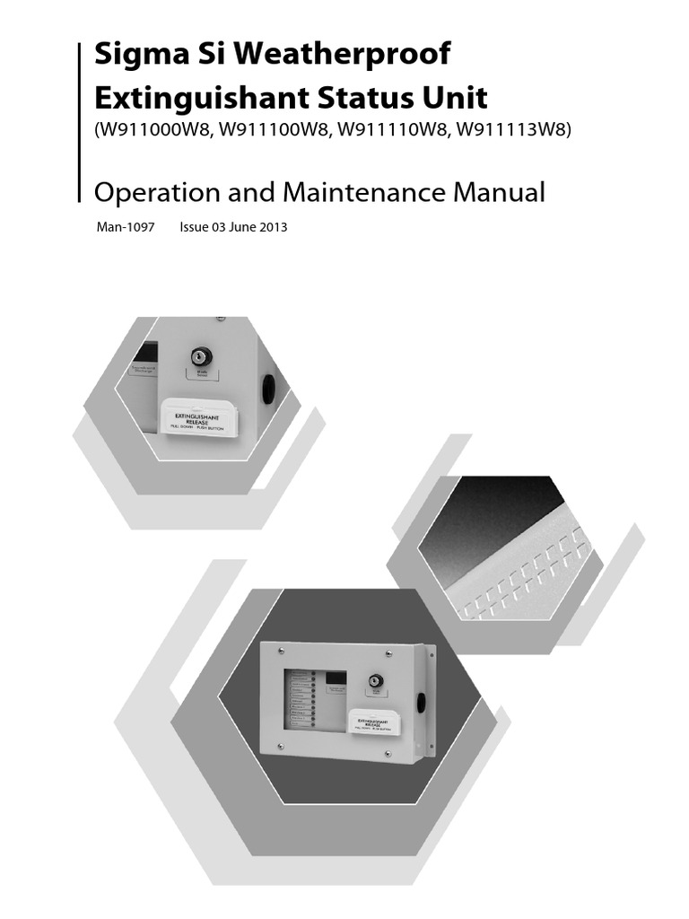 Sigma Si Weatherproof Unit Manual | PDF | Electrical Wiring | Computing