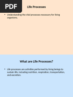 Life Processes Class 10 Notes | PDF