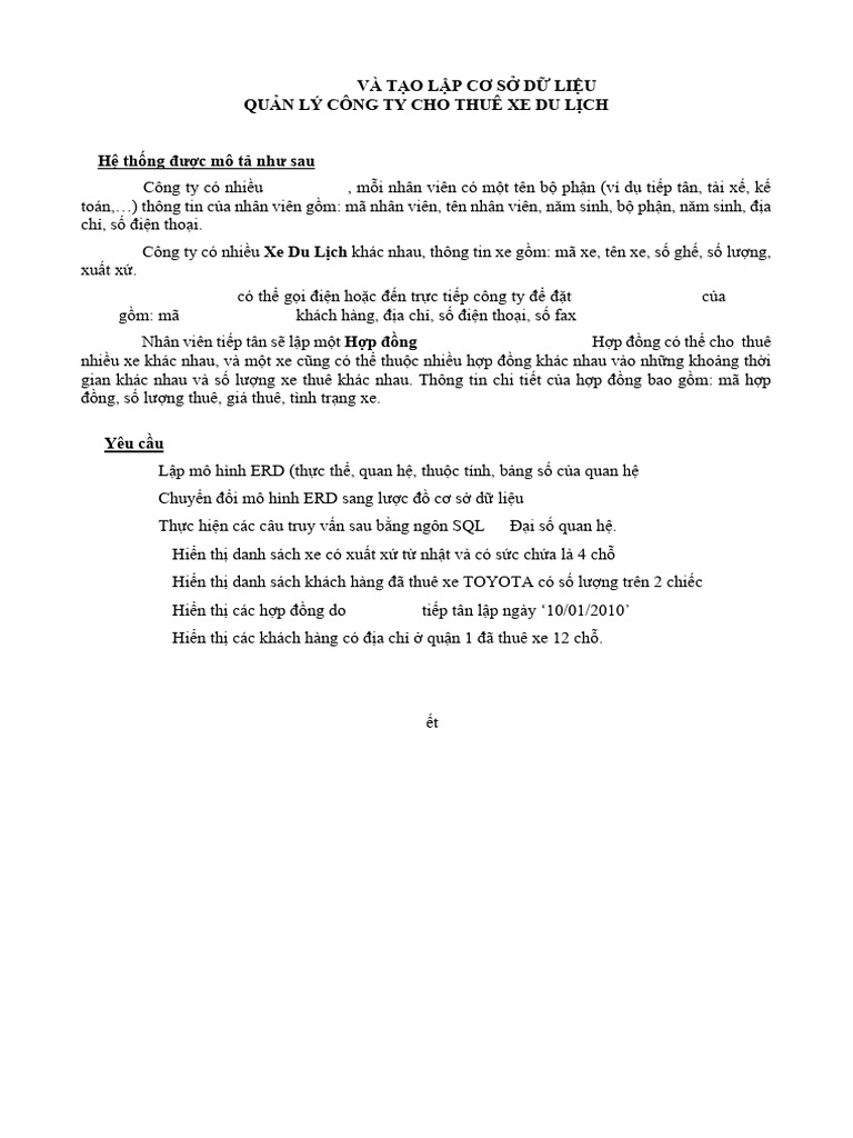 BAITAP_CSDL_OntapGiuaKy | PDF