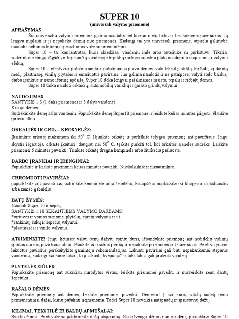 Neolife - Super 10 | PDF