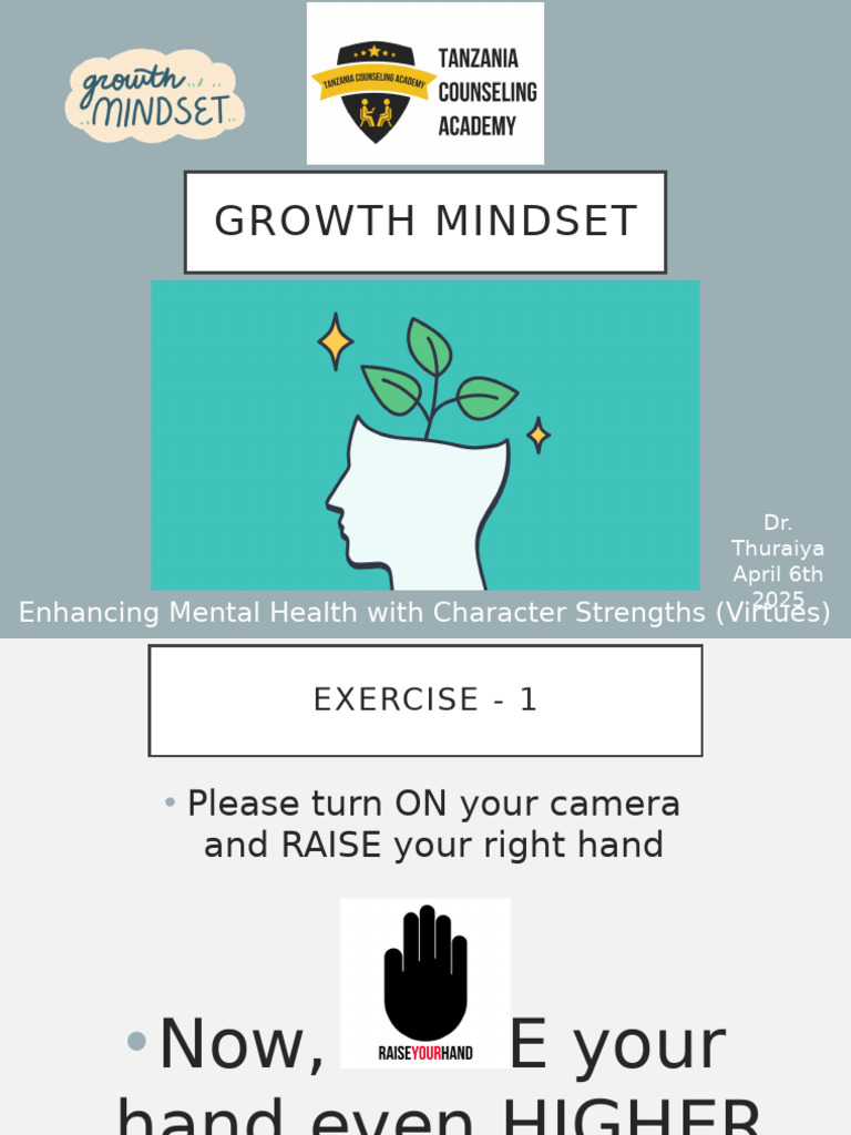 Mindset_TCA_April 2025_1 | PDF | Mindset | Intelligence