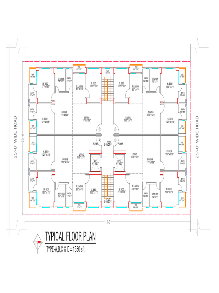 Detailed Floor Plan Layouts | PDF