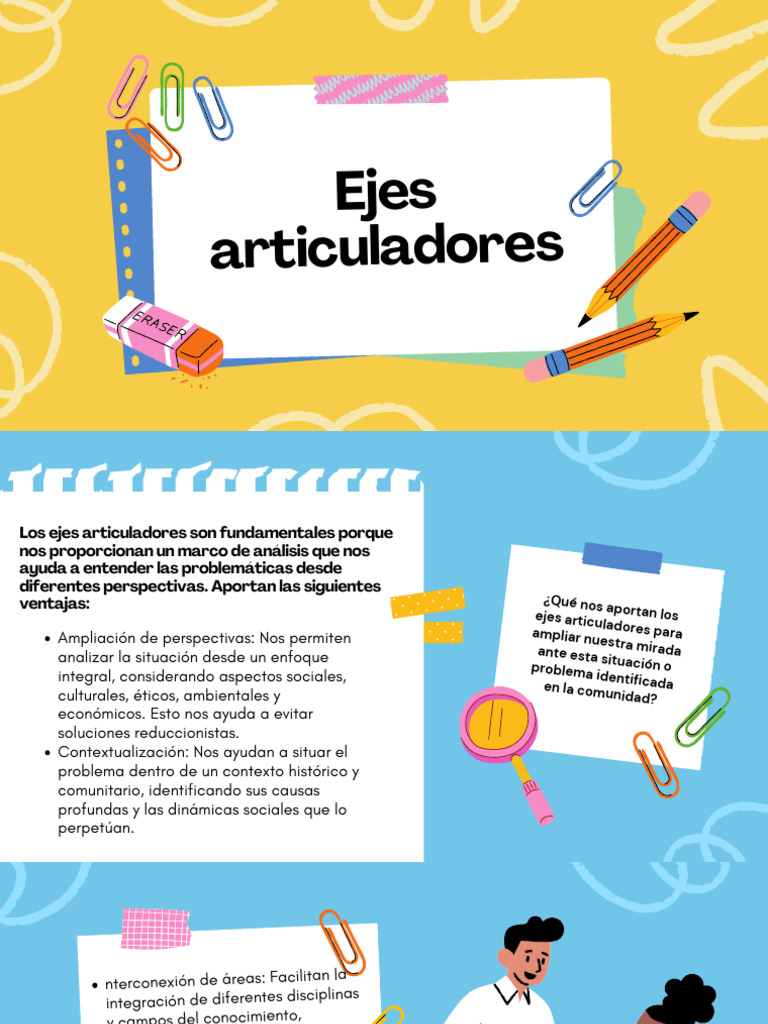 Tarea - Ejes Articuladores | PDF | Comunidad | Sustentabilidad