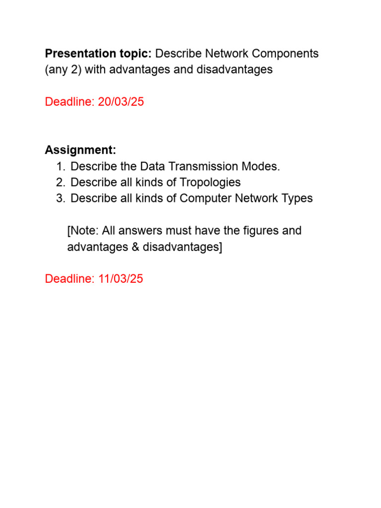 FOC_Presentation & Assignment | PDF