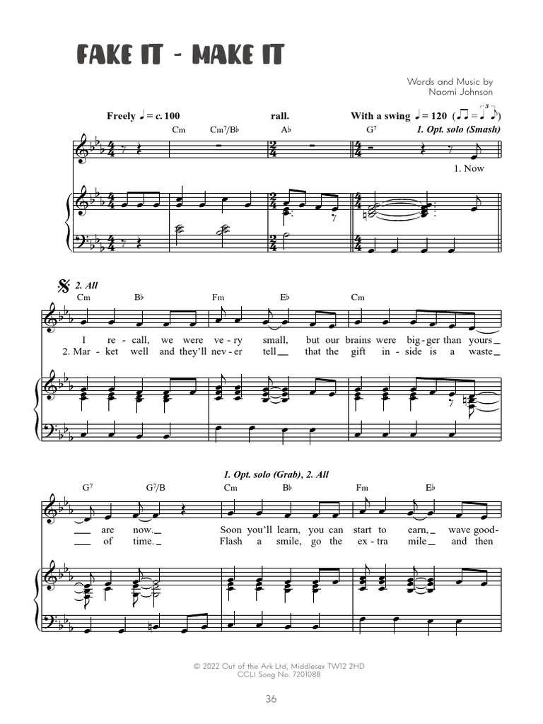 Fake It Make It Score | PDF