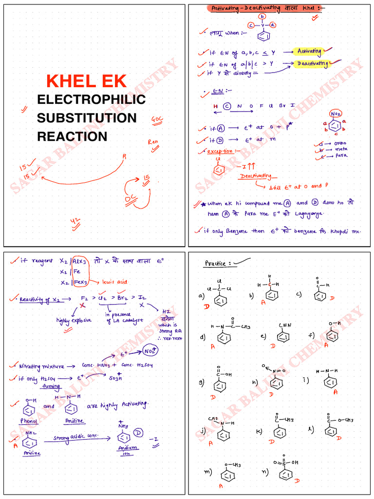 Rxn. Mech ( KHEL 1) | PDF