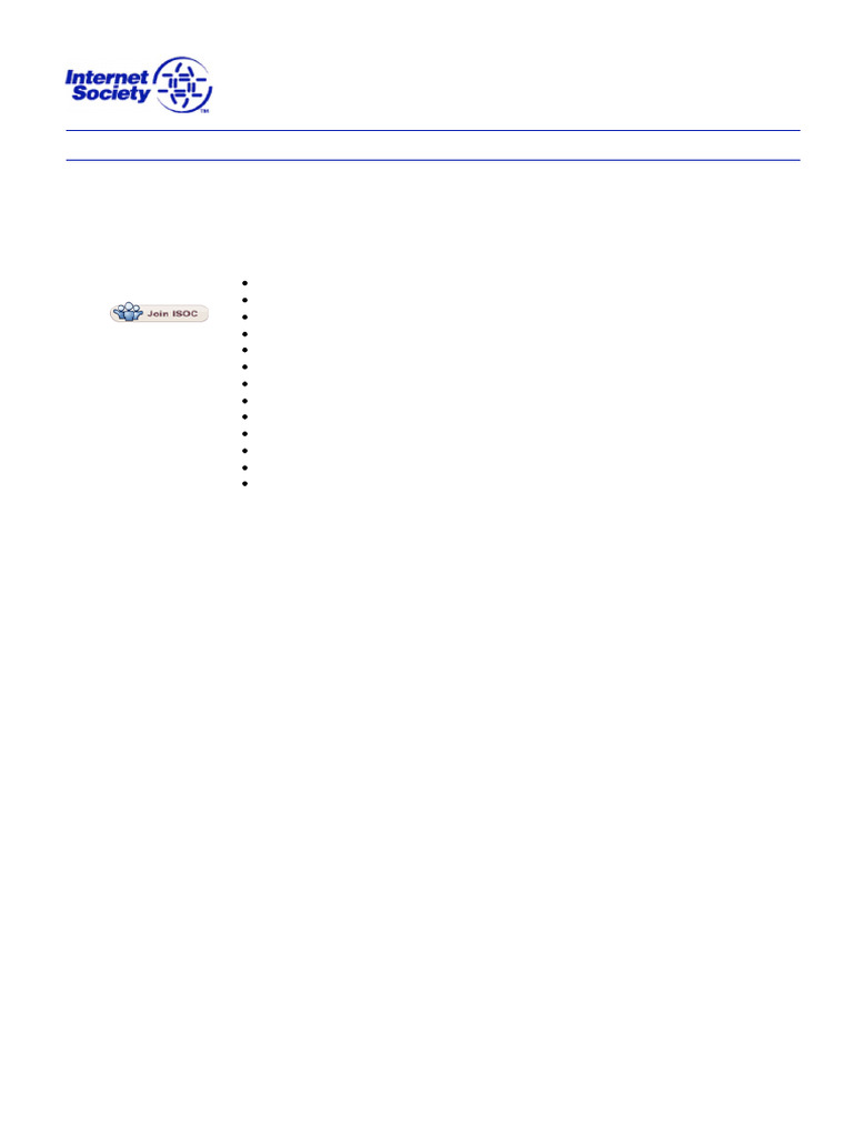 Brian Leiner A Brief History of The Internet | PDF | Internet Protocol ...