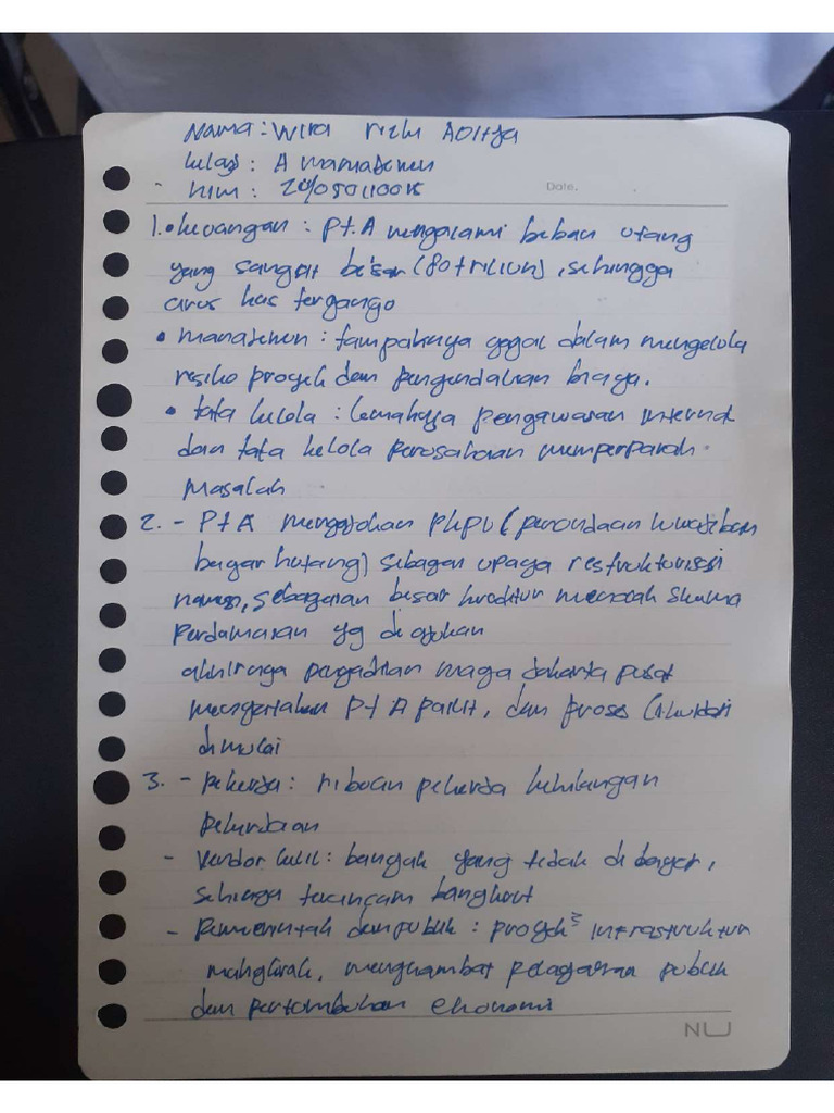 Wira Rizki Aditya (24050110015) | PDF