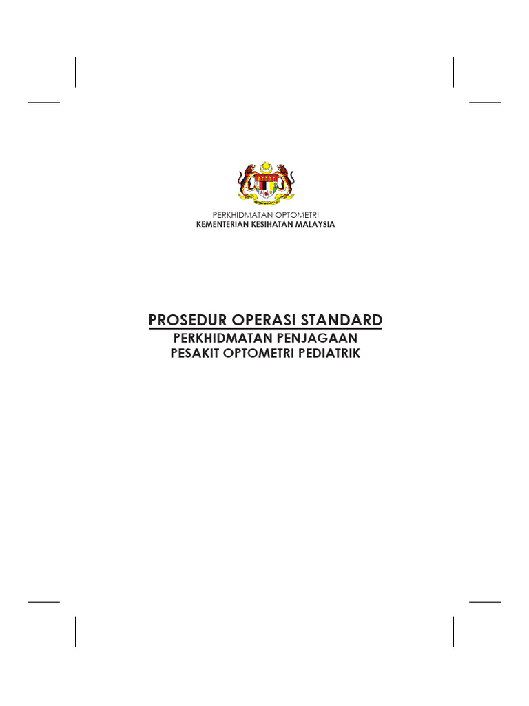 5.POS-Pesakit Optometri Pediatrik | PDF