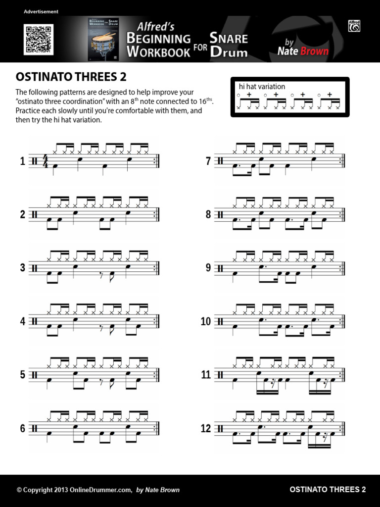 Ostinato-Threes-2 | PDF