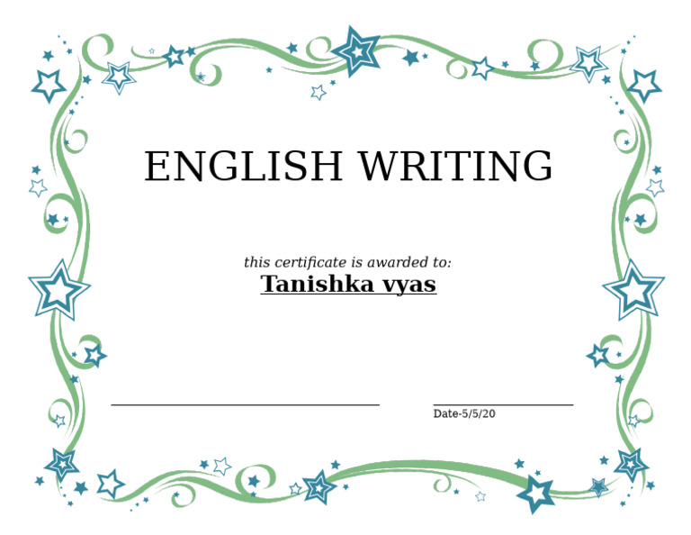 English Writing | PDF