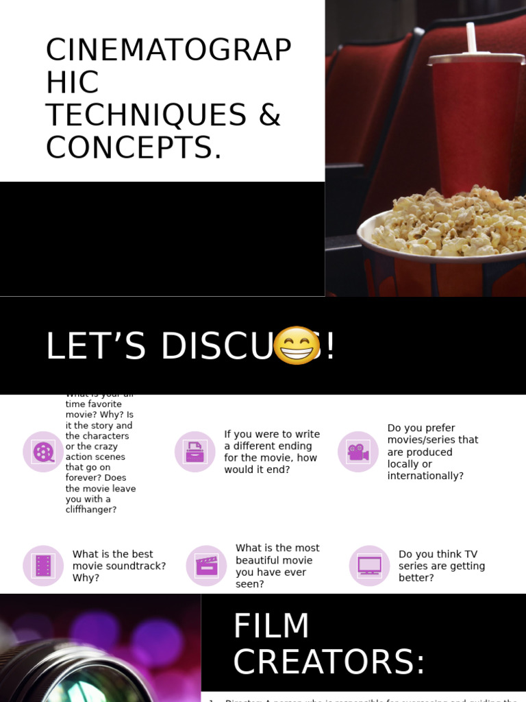 Cinematography Techniques Explained | PDF
