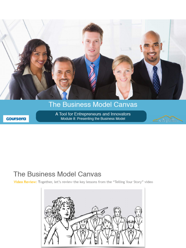Presenting Your Business Model Effectively | PDF
