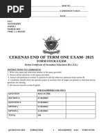 2024-KCSE-GEOGRAPHY-PAPER-1 | PDF