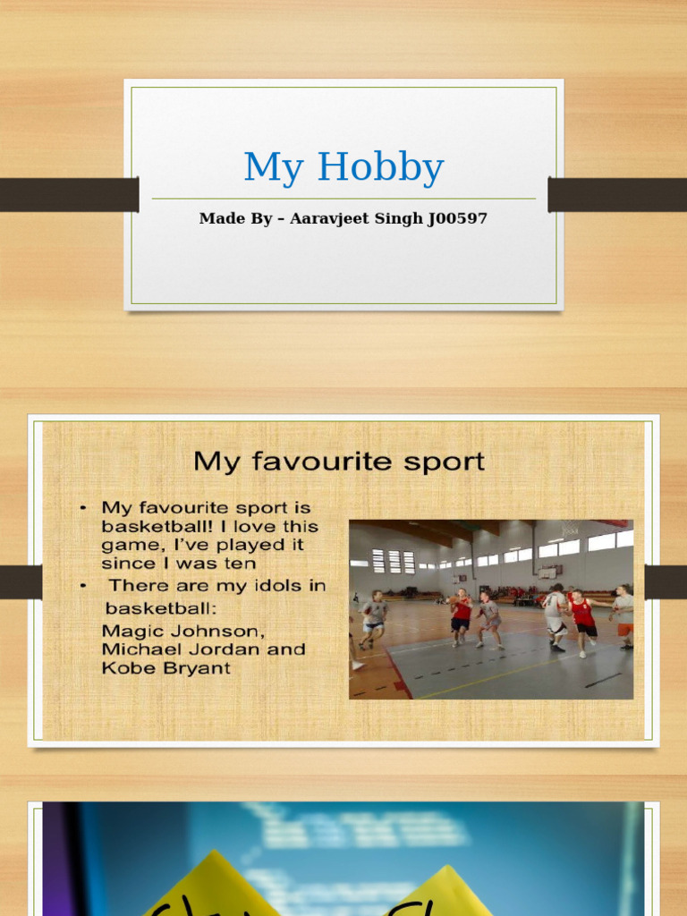 My Hobby | PDF