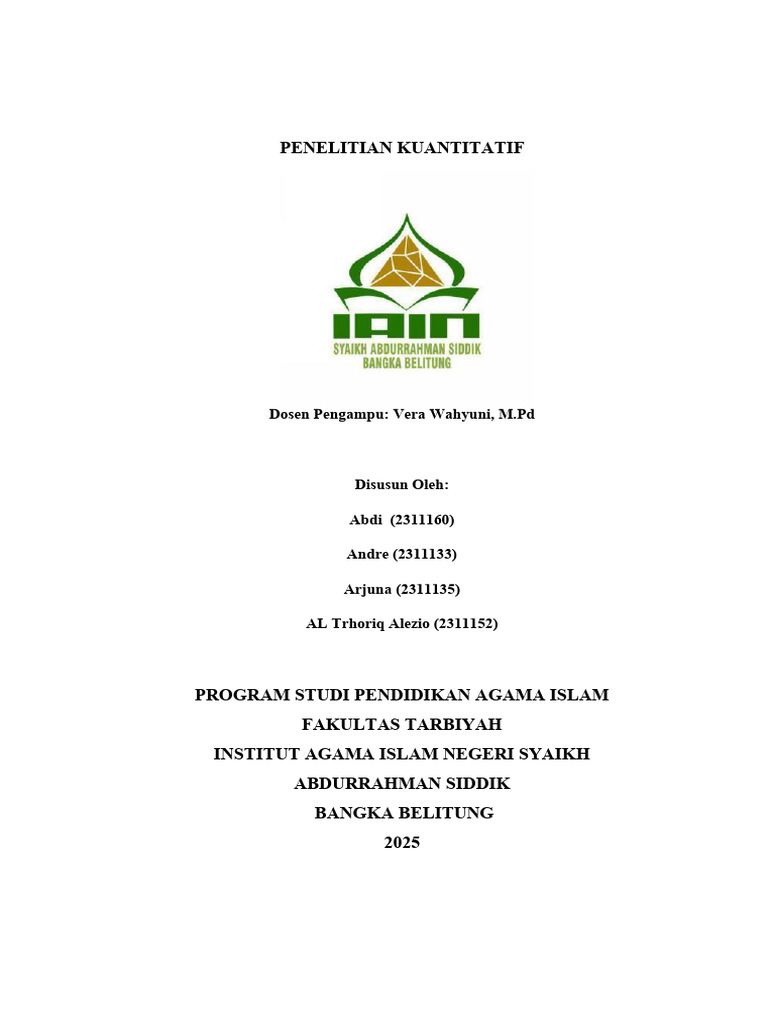 Makalah Metodologi penelitian | PDF