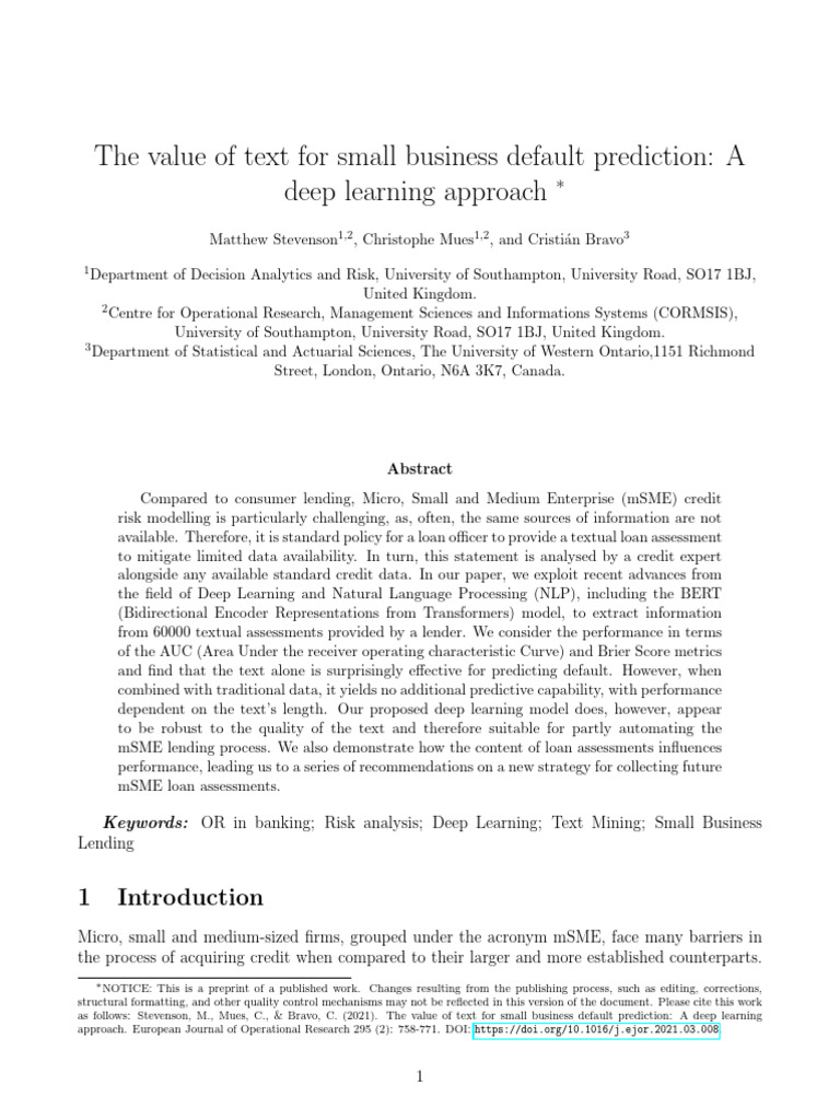 4 Importance of Textual Data in Predictions | PDF | Deep Learning | Receiver Operating ...