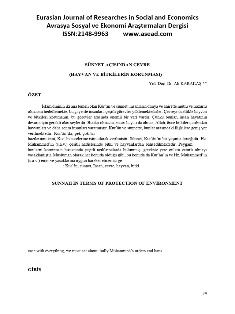 s Nnet a Isindan Evre Hayvan Ve b Tk Ler n Korunmasi[#694247]-982231 | PDF