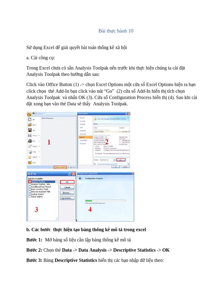 Bai Thuc Hanh So 10 | PDF