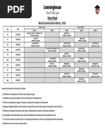 2025 Psle Examination Calendar (Tentative) VF | PDF