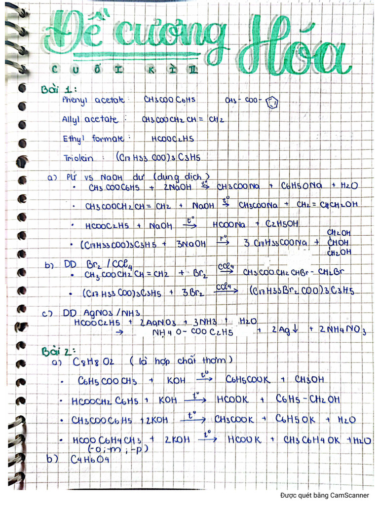 ĐC - Hóa CK2 | PDF