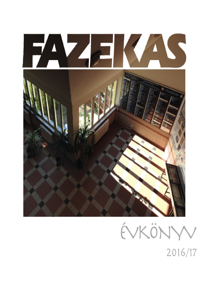 Fazekas-Évkönyv 2017 Compressed | PDF