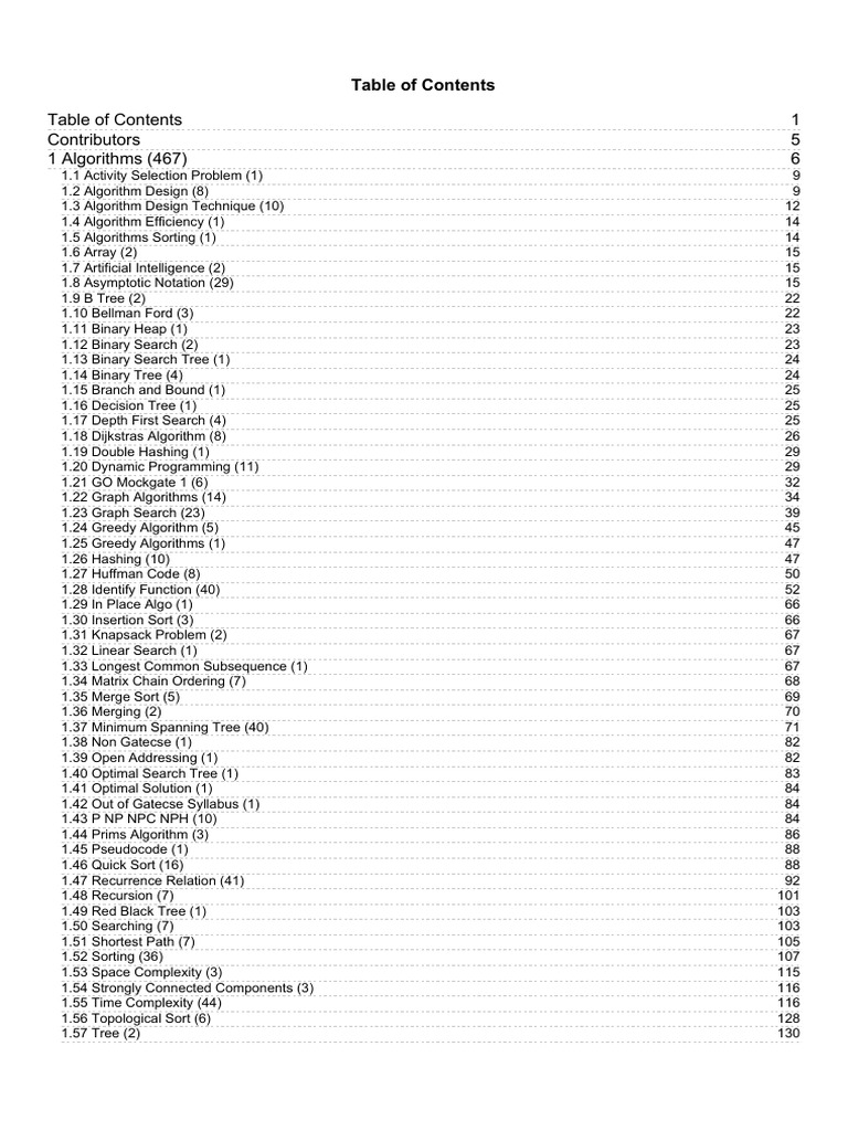 Gate (Da Pyq Book) | PDF | Time Complexity | Linear Map