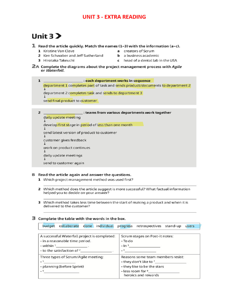 U3 Extra Reading Docx L Pdf
