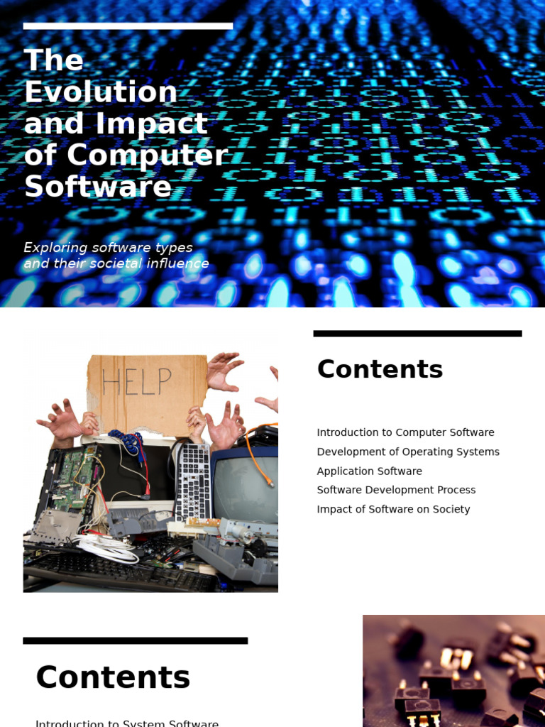 The Evolution and Impact of Computer Software | PDF | Operating System | Device Driver
