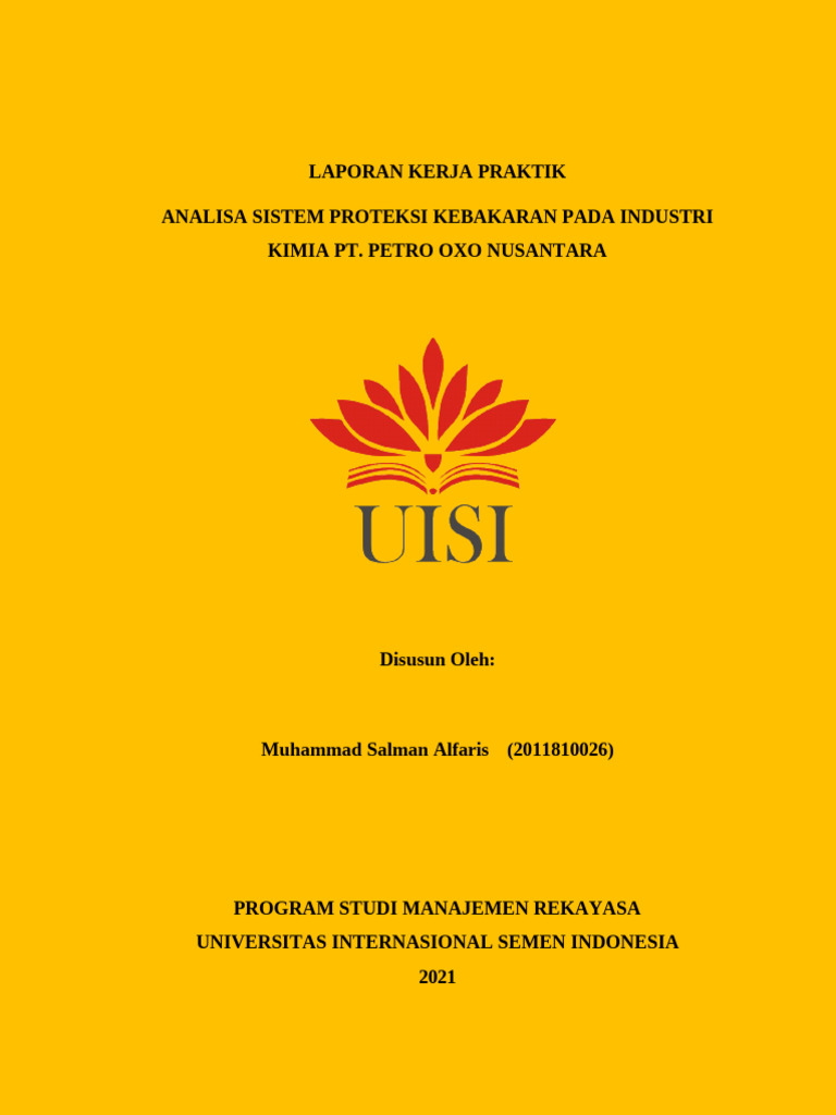 Laporan Kebakaran Uisi | PDF