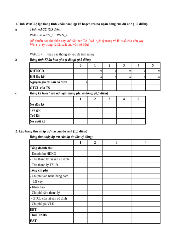 Đáp Án 8 Baif KTSST | PDF