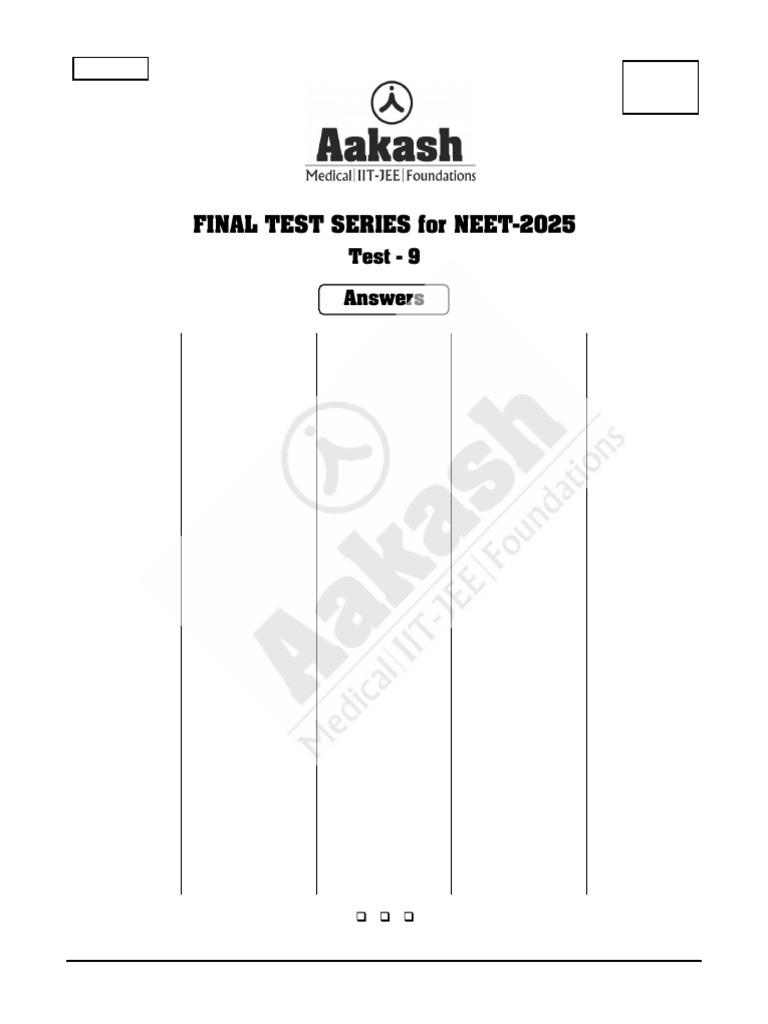 Aakash FTS - 09C Solutions | PDF | Applied And Interdisciplinary Physics | Electromagnetism
