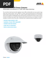 Datasheet Axis p3735 Ple Panoramic Camera en US 443423 | PDF | Camera ...