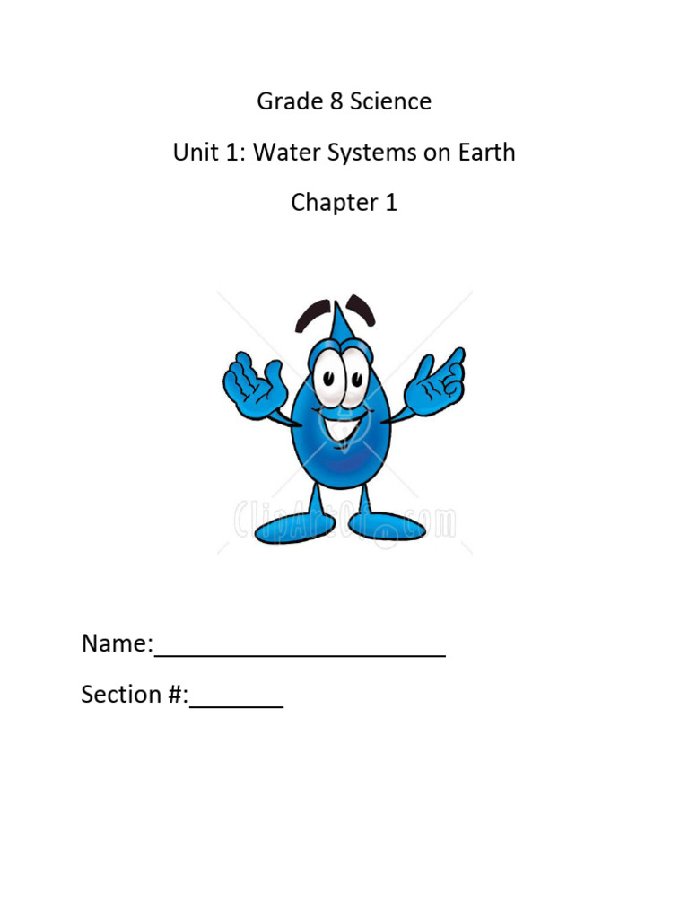 8 Unit 1 CH 1 Booklet 2011 | PDF